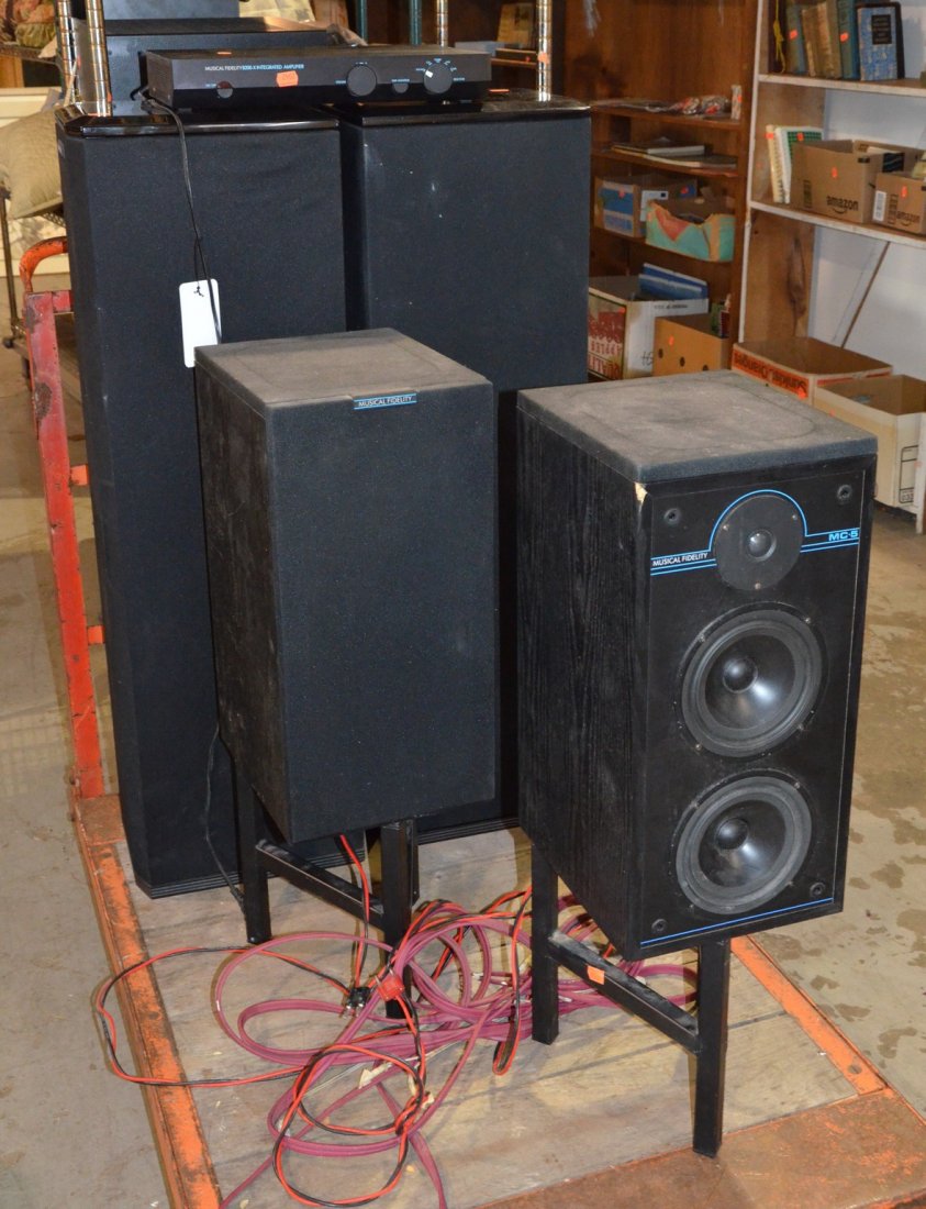 5 piece Musical Fidelity Stereo System including: