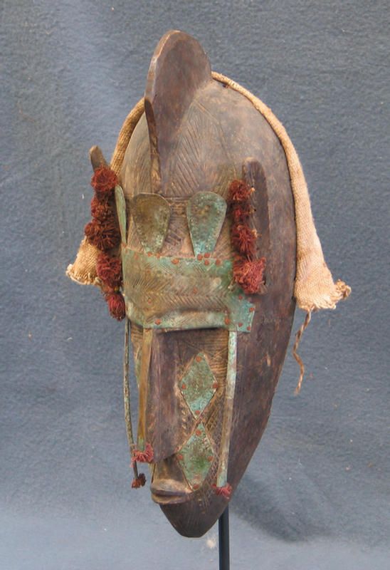 Puberty Circumcision Mask, Marka Tribe, (1945) Rare