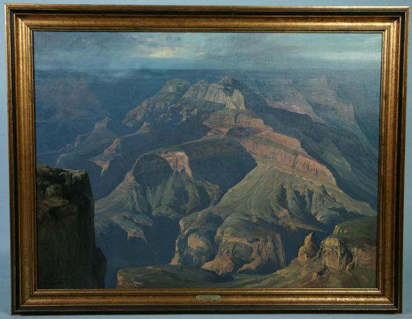 Ralph Love, American, 1907-92, 36 1/2" x 48" oil o - Feb 21, 2006 ...