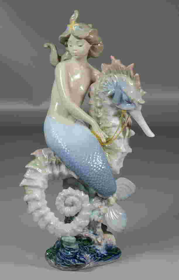 Lladro porcelain figurine, Lladro porcelain figurine,