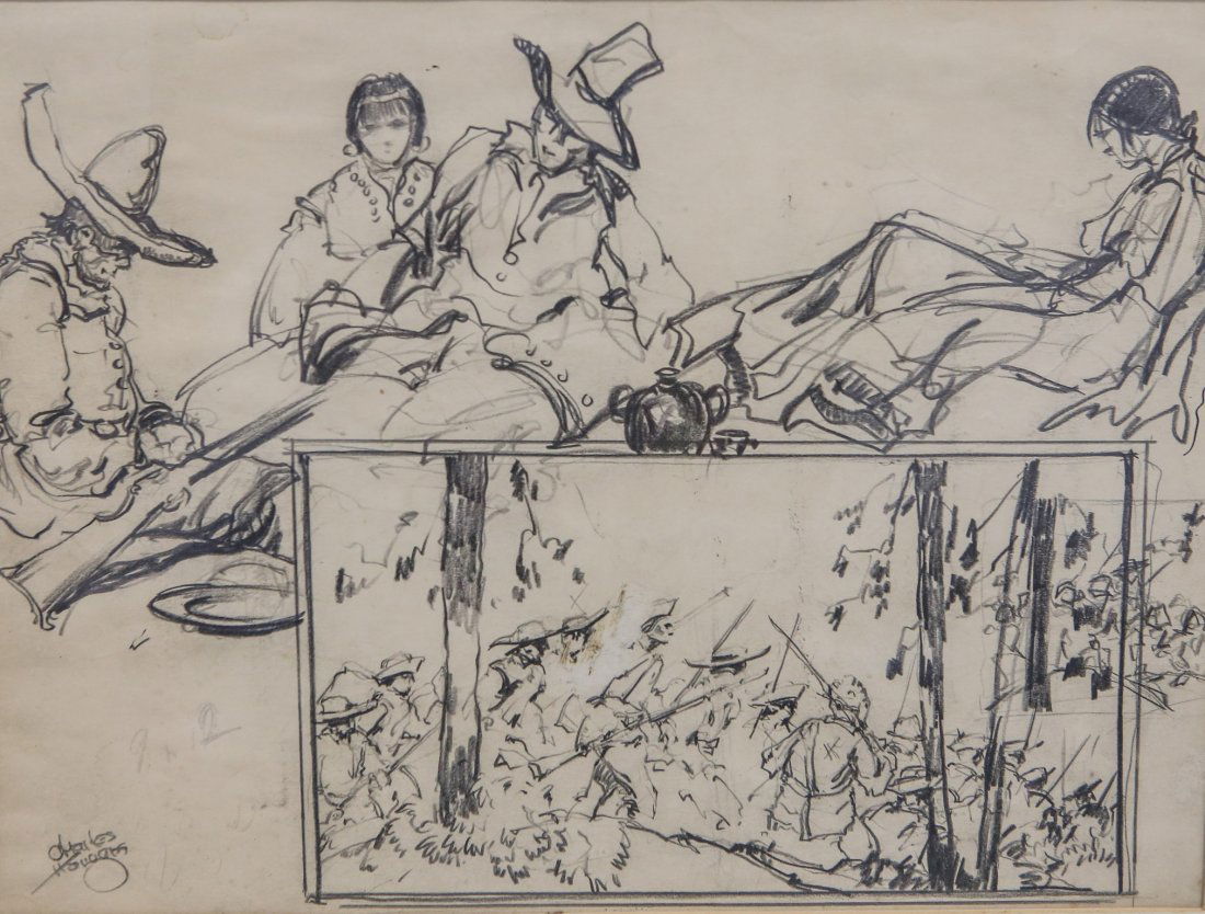 Charles Hargens (American, 1893-1997), graphite on - Jun 28, 2016 ...