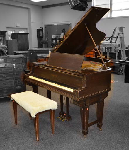 Wm Knabe & Co Mahogany Grand Piano