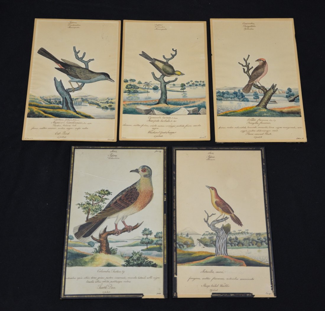 (5) William Goodall (British, 1757-1844), watercolor,