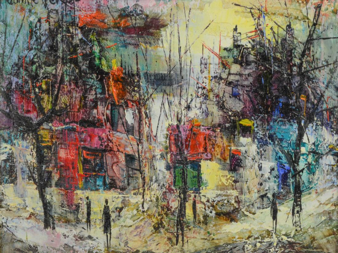 Maurille Prevost (French, born 1922), Street Scene, mid