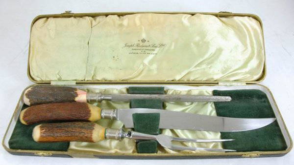 Vintage Bone Handle Cuttlery Set