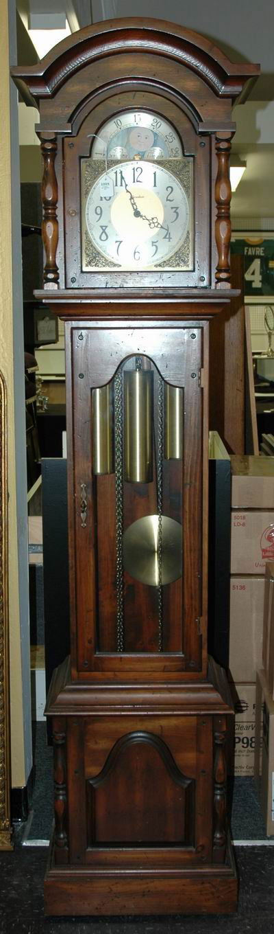 1005: HERSCHEDE GRANDFATHER CLOCK