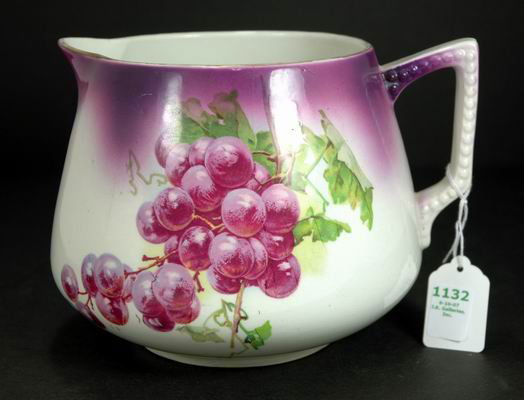DRESDEN CHINA CIDER PITCHER WITH GRAPES - Jun 10, 2007 | JK Galleries ...