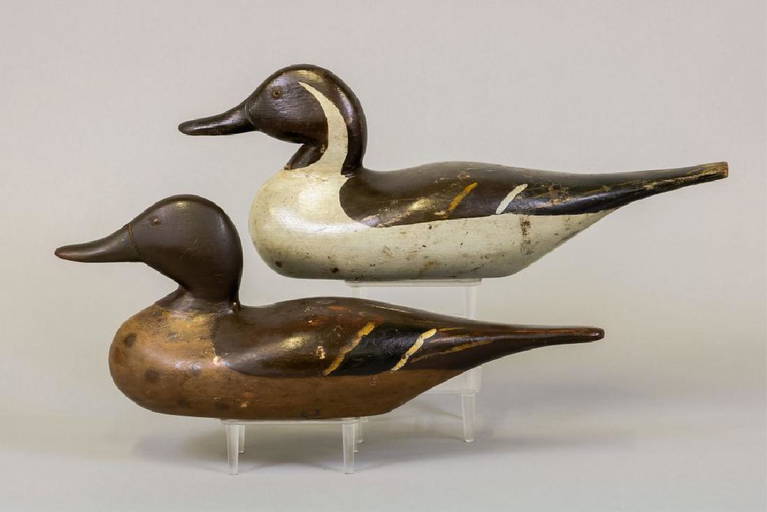 Dodge Decoy Factory Pair Of Pintail Duck Decoys,