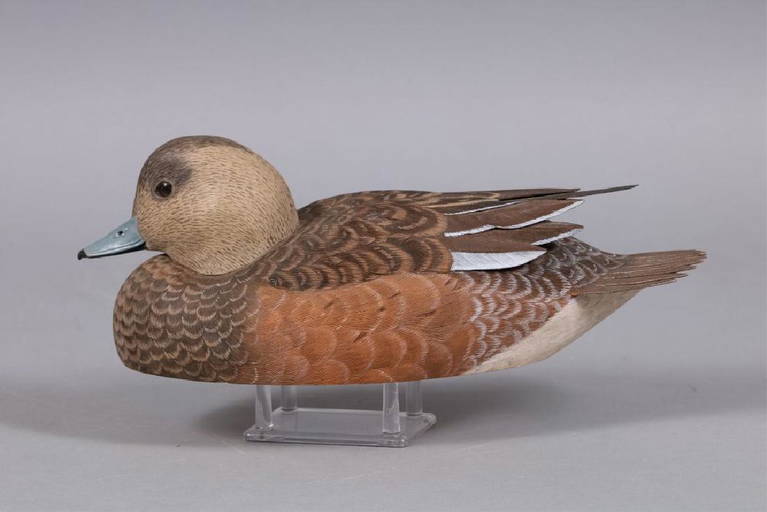 Ken Bassett Widgeon Hen Decorative Decoy, Suttons
