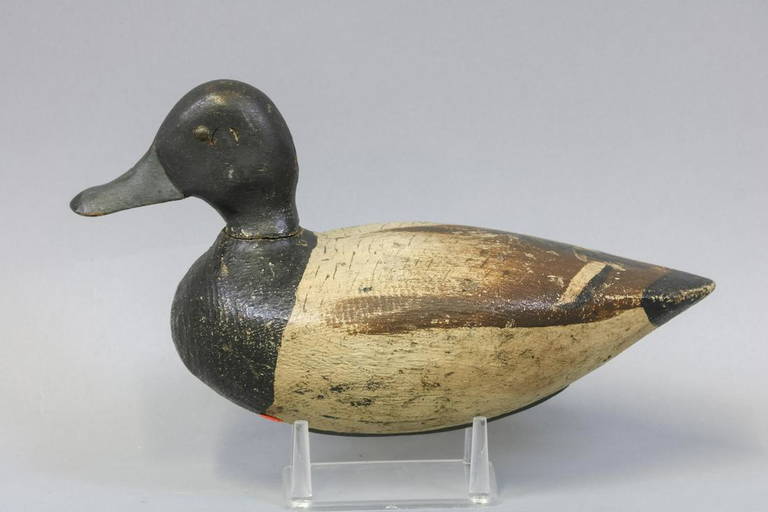 Rare Backyard Dodge Bluebill Drake Duck Decoy,