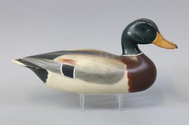 Robert Weeks Mallard Drake Duck Decoy, Bureau,