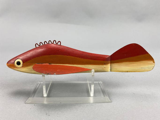 Leroy Howell Fish Spearing Decoy