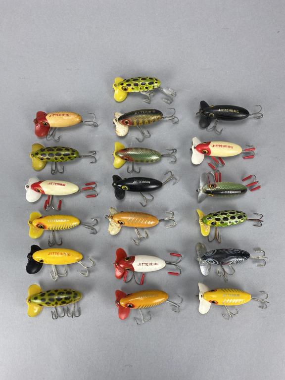 19 Vintage Jitterbug Fishing Lures
