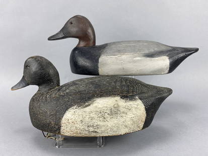 Frank Schmidt Wooden Duck Decoy,