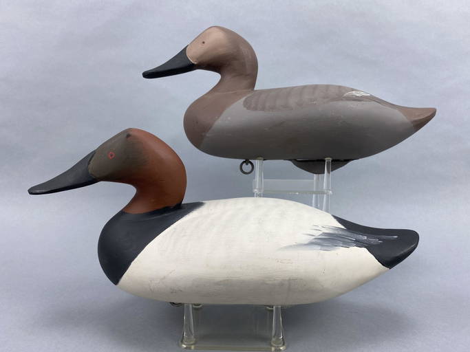 Madison Mitchell Pr Of Canvasback Duck Decoys