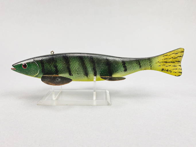 Alton "chub" Buckman Musky Spearing Decoy