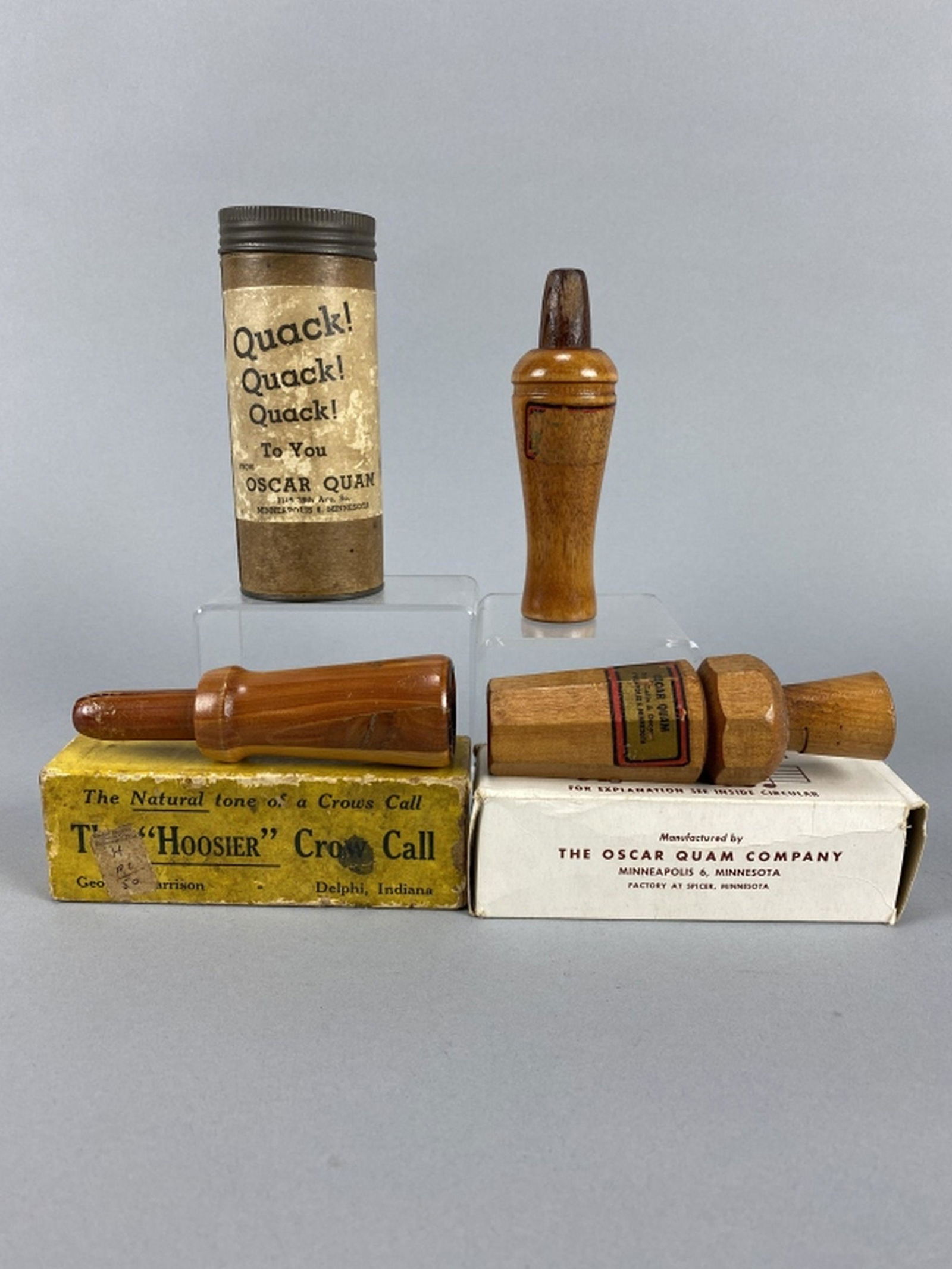 3 Vintage Game Calls