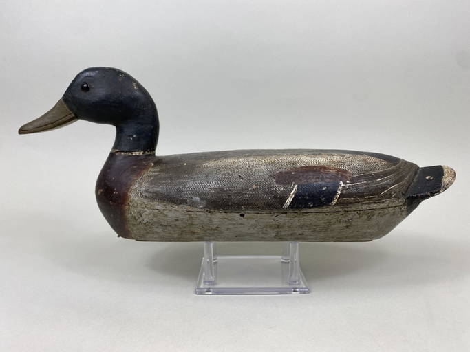 Henry Holmes Mallard Drake Duck Decoy