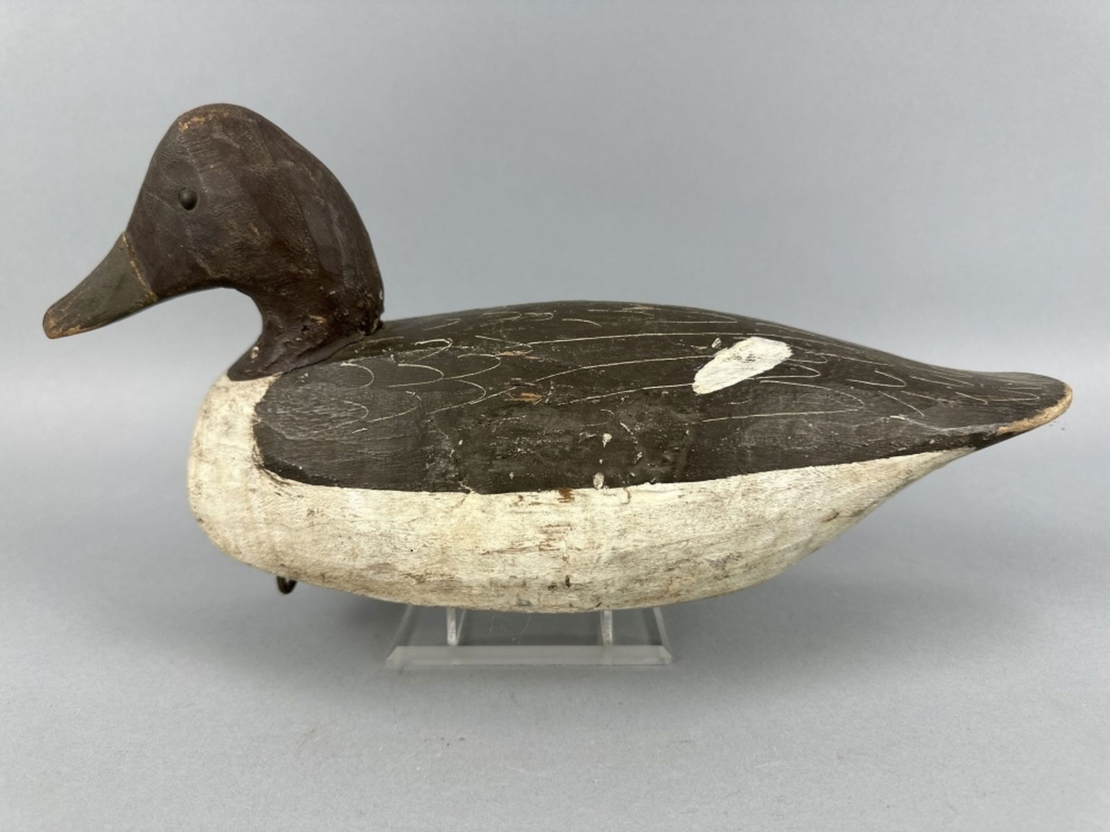 Miles Hancock Goldeneye Hen Duck Decoy Auction