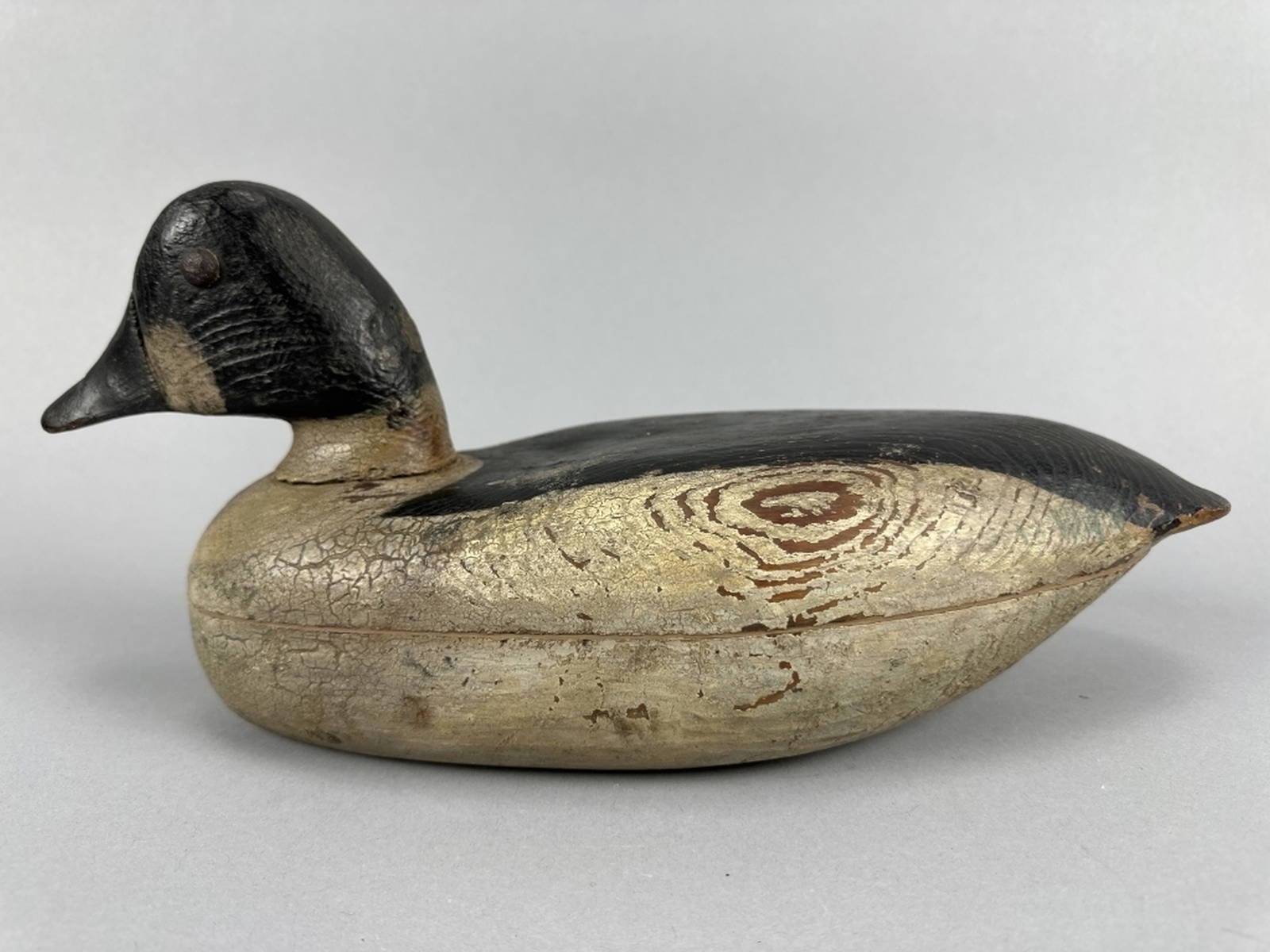 Jake Barrett Goldeneye Drake Duck Decoy Auction