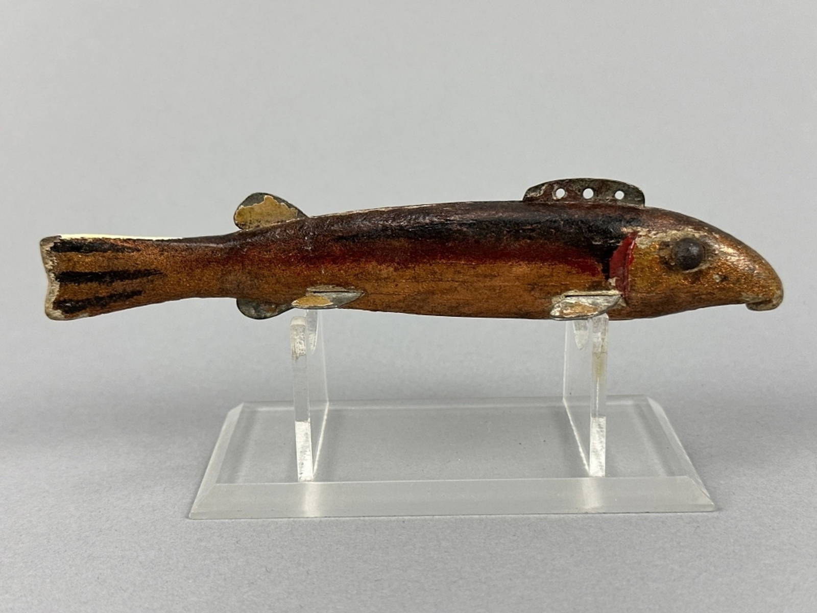 Oscar Peterson Sucker Fish Spearing Decoy Auction