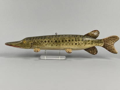 Rare Fish Spearing Decoy Auction