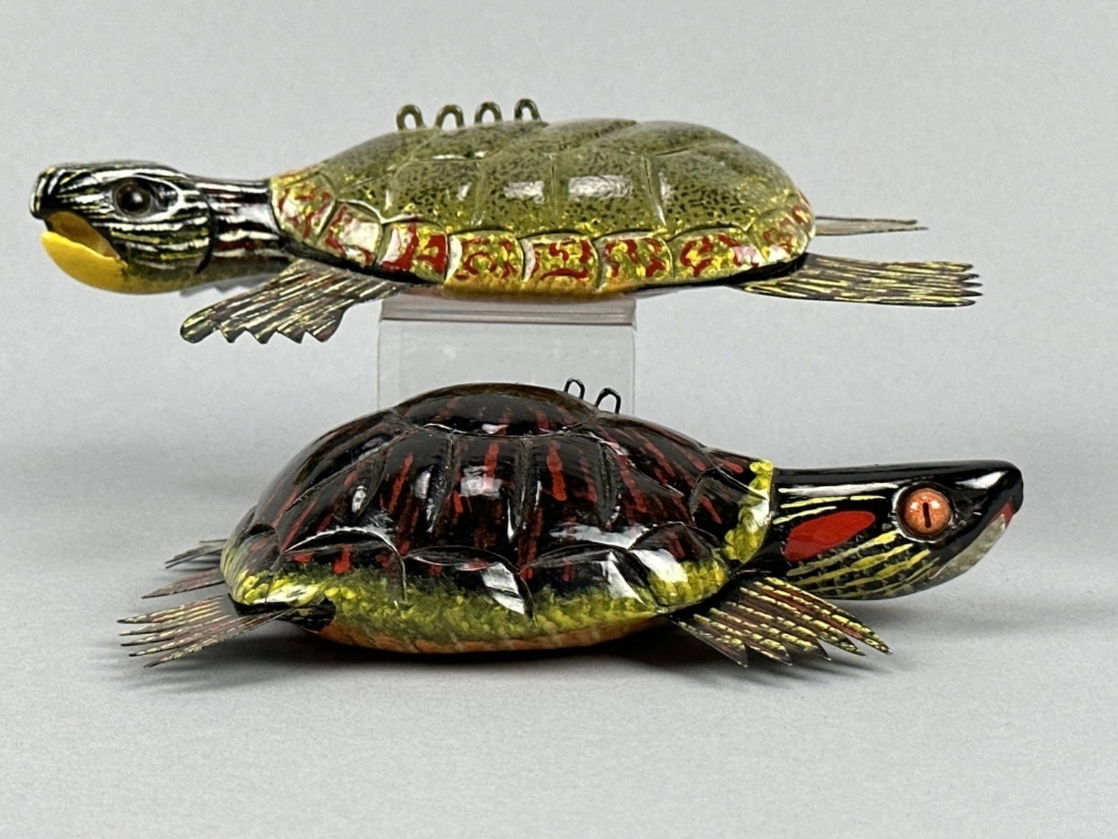 2 Carl Christiansen Turtle Spearing Decoys - Oct 29, 2023 | Auctioneers ...