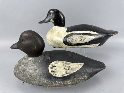 Miles Hancock Goldeneye Hen Duck Decoy Auction