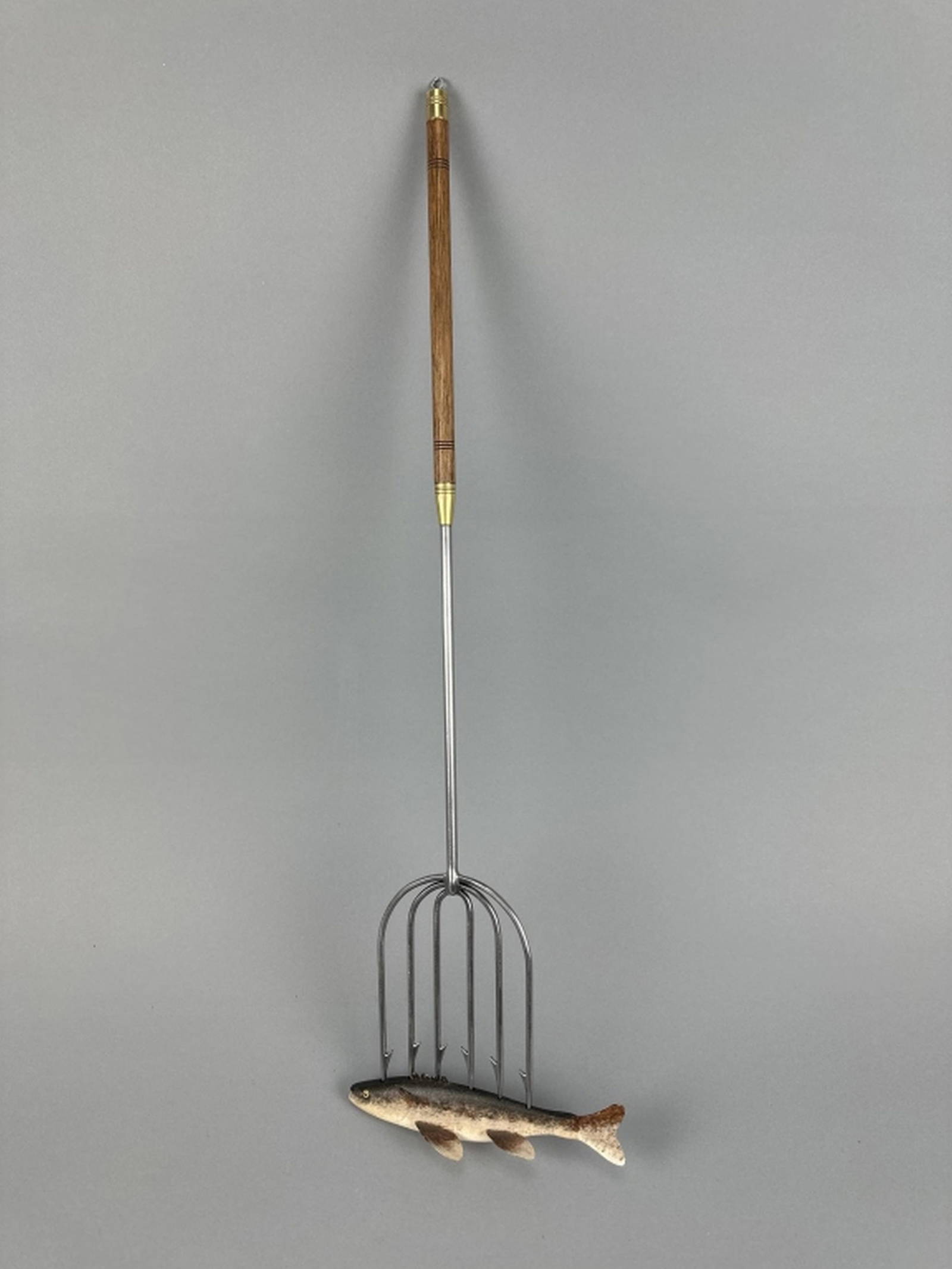 Rare Rick Troumbly 6-tine Salesman's Sample Spear Auction