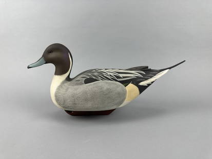 Bruce Haywood Ruddy Duck Drake Decoy Auction