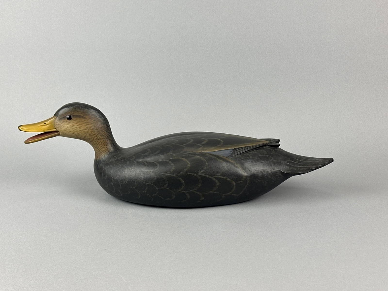 George Strunk Black Duck Decoy Auction