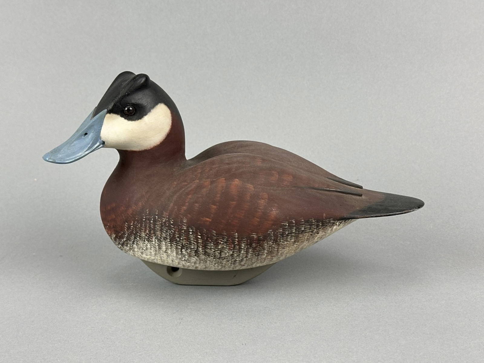 William Schultz Ruddy Duck Decoy Auction