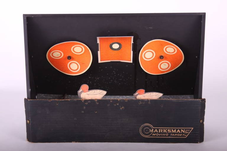 Vintage Marksman Moving Target Shooting Gallery,