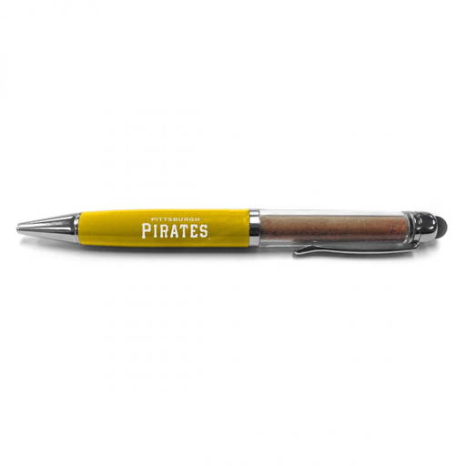 Pittsburgh Pirates Dirt Pen W/ Auth Dirt From Pnc Bank