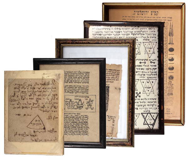 Lot Of 10 Different Amulets.