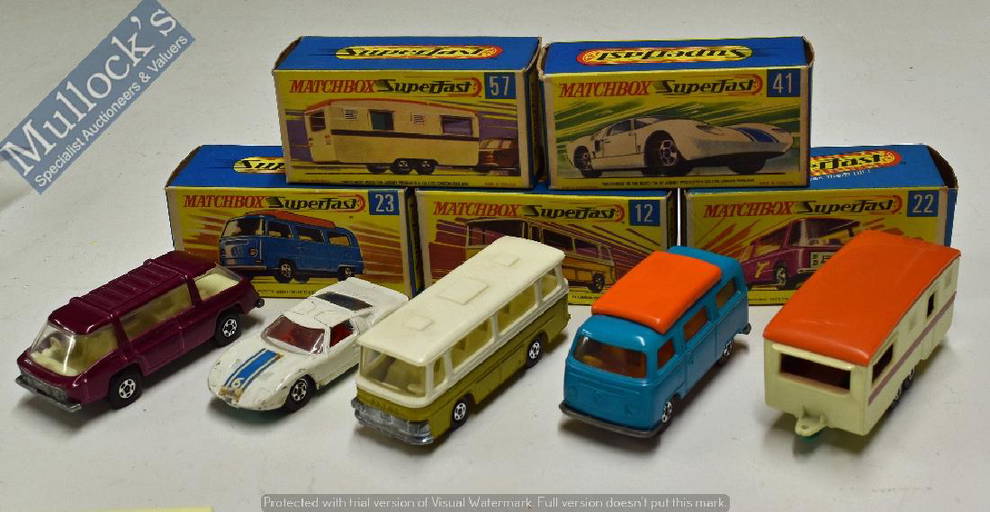 Matchbox Superfast 1970s Models To Include 12 Setra...