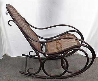 Bentwood Cane Seat Rocker