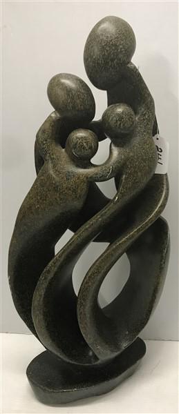 28" Modern Marble Sculpture