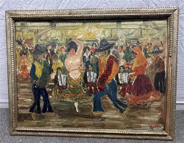 Oil on Artist Board "Mexican Brother"- Brian Robey (#0126A) on Apr 24 ...