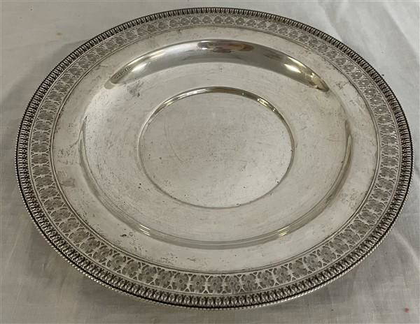 10 oz. 10" Sterling Silver Plate - Sep 11, 2022 | State Line Auctions ...