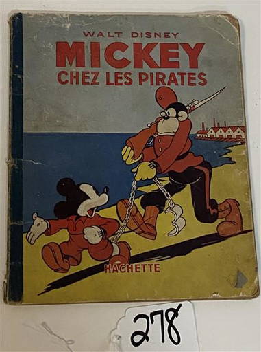 First Edition 1937 French Mickey Mouse Book (#0278) on Jan 15, 2023 ...