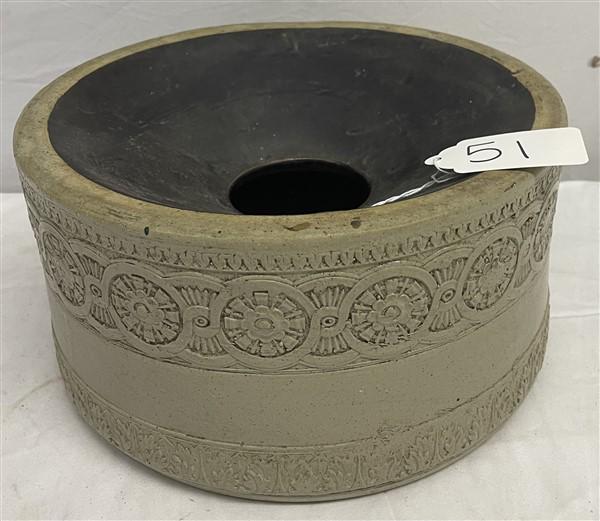19th Cent. Pottery Spitoon 11" diameter x 6"h (#0051) on Apr 16, 2023 ...