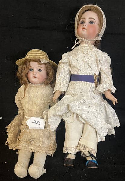 2 Antique Dolls Auction