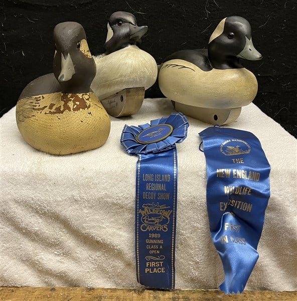 3 Award Winning Ducks Auction