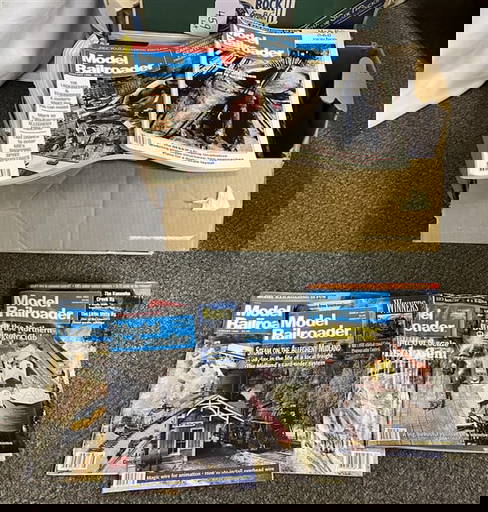 100+ Model Railroader Magazines