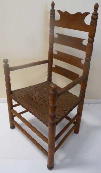 4 Slat Pilgrim Century Arm Chair - Jun 12, 2016 | State Line Auctions ...