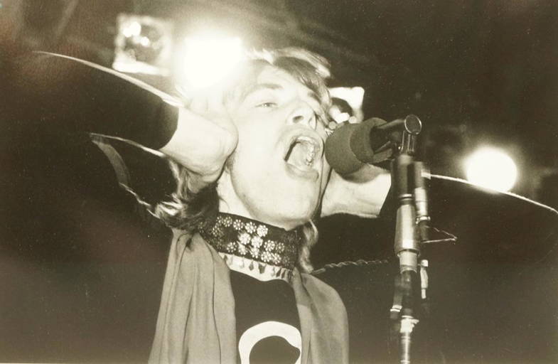 Brian Hamill B&w Photograph Of Mick Jagger. Frame