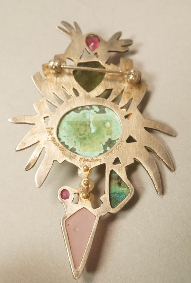 American Studios Brooch Signed PAT GARRETT. 18K 2 - Nov 01, 2017 ...