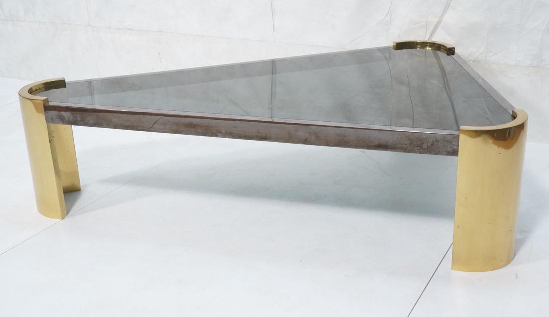 Large KARL SPRINGER Style Triangle Coffee Table. - Dec 12, 2017 ...