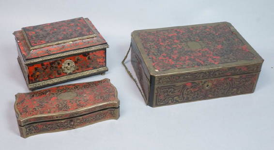 Antique Brass Jewelry Box